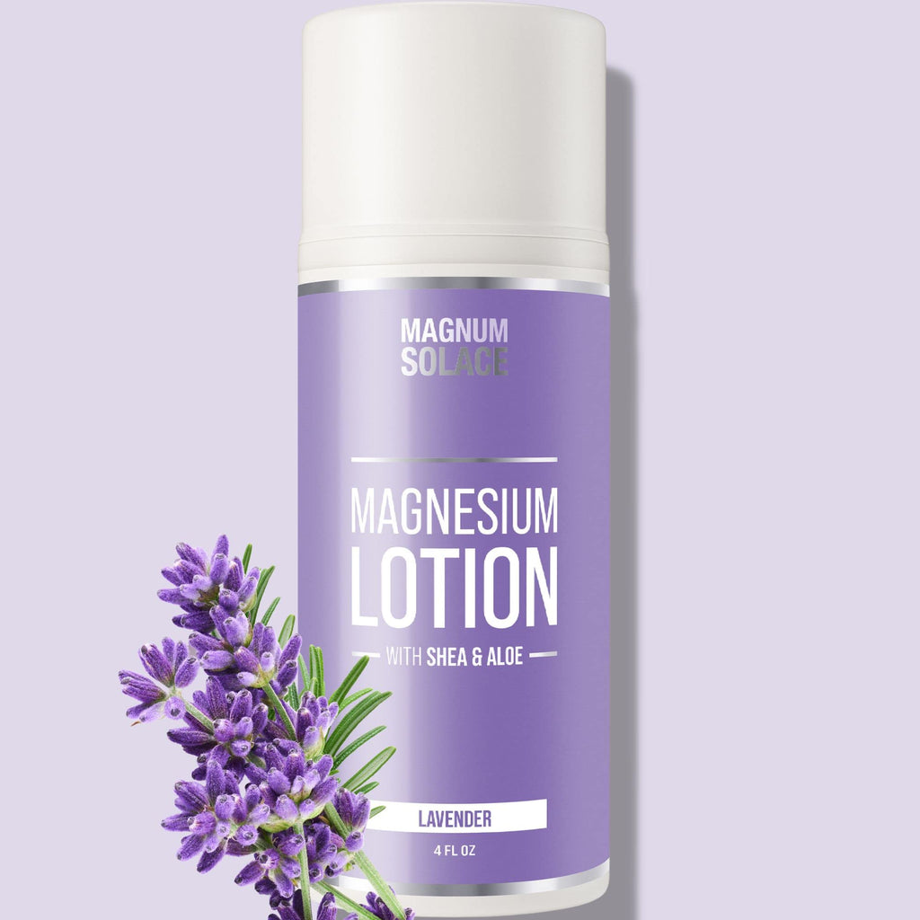 soothing magnesium lotion for stress relief