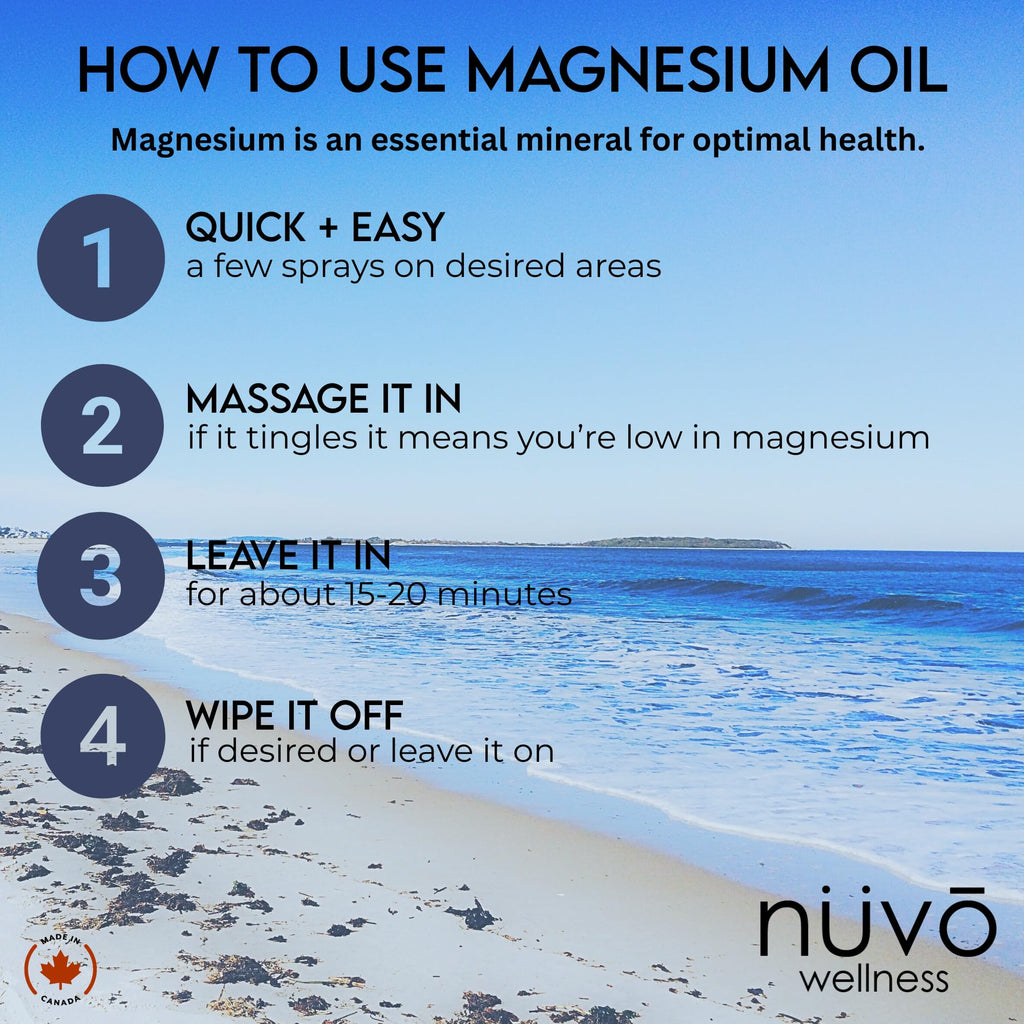 soothing magnesium oil for skin health