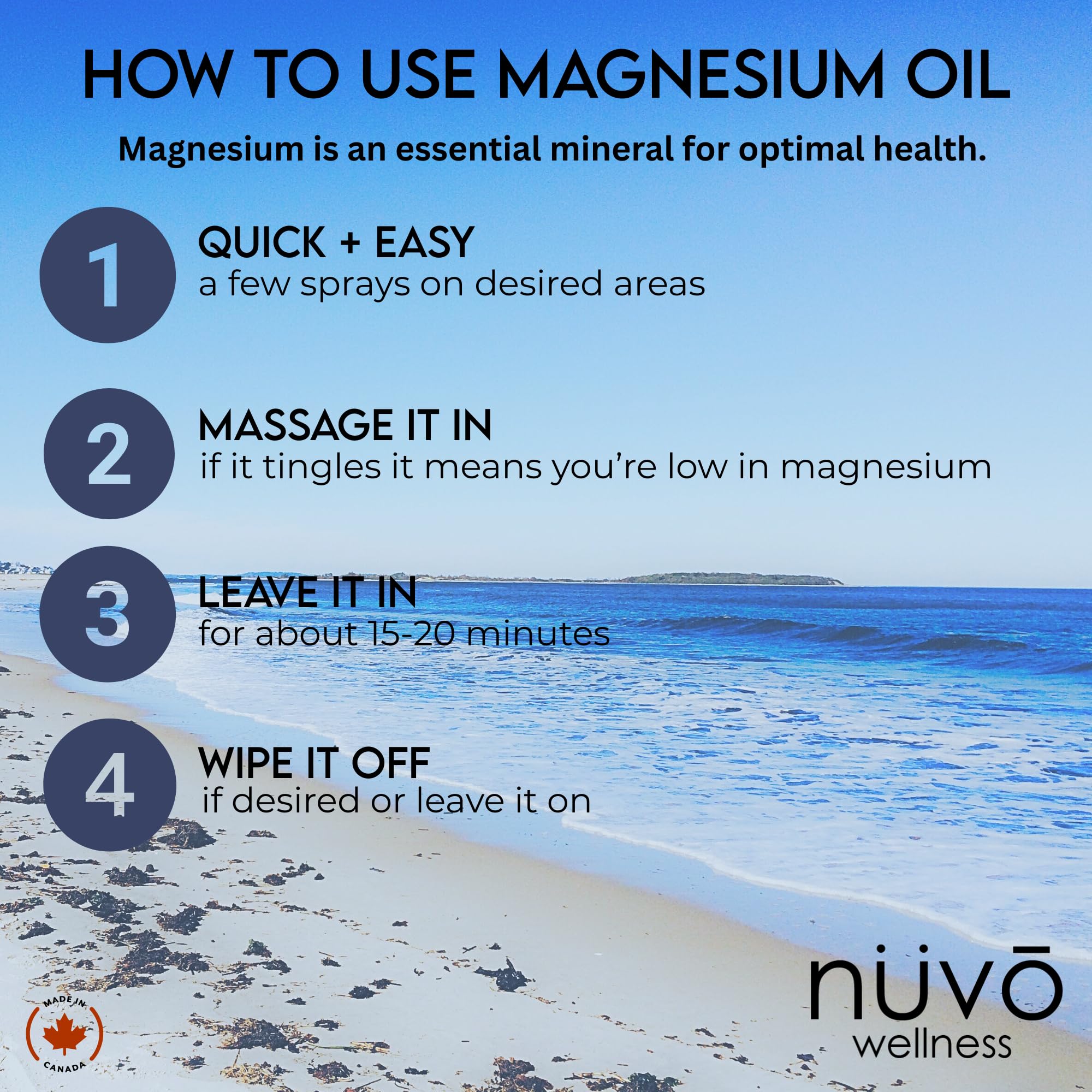 soothing magnesium oil for skin health
