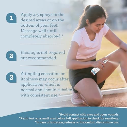 soothing magnesium spray for athletes