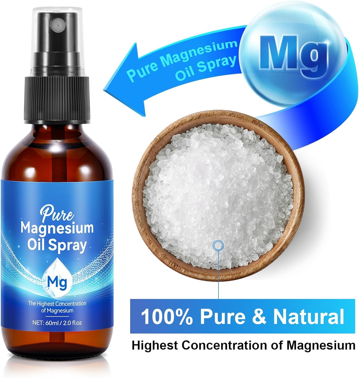 soothing magnesium spray for feet