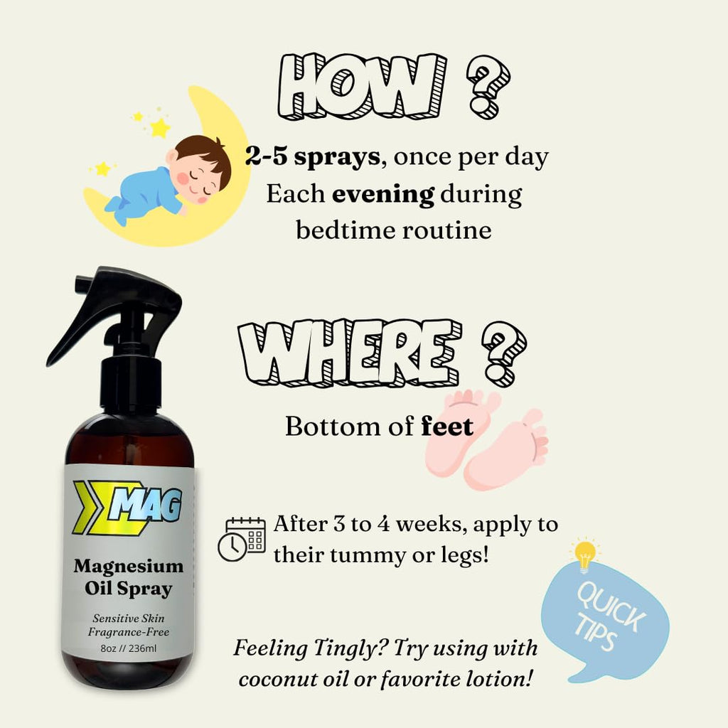 soothing magnesium spray for kids