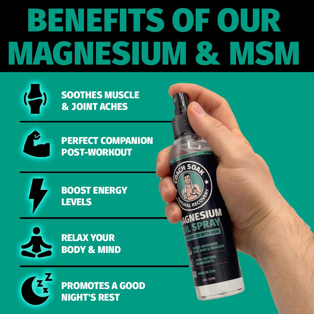 soothing magnesium spray for relaxation