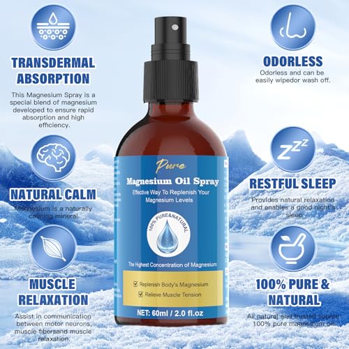 soothing magnesium spray for skin health