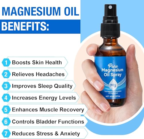 soothing magnesium spray for stress relief