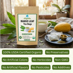 soothing mango leaves infusion