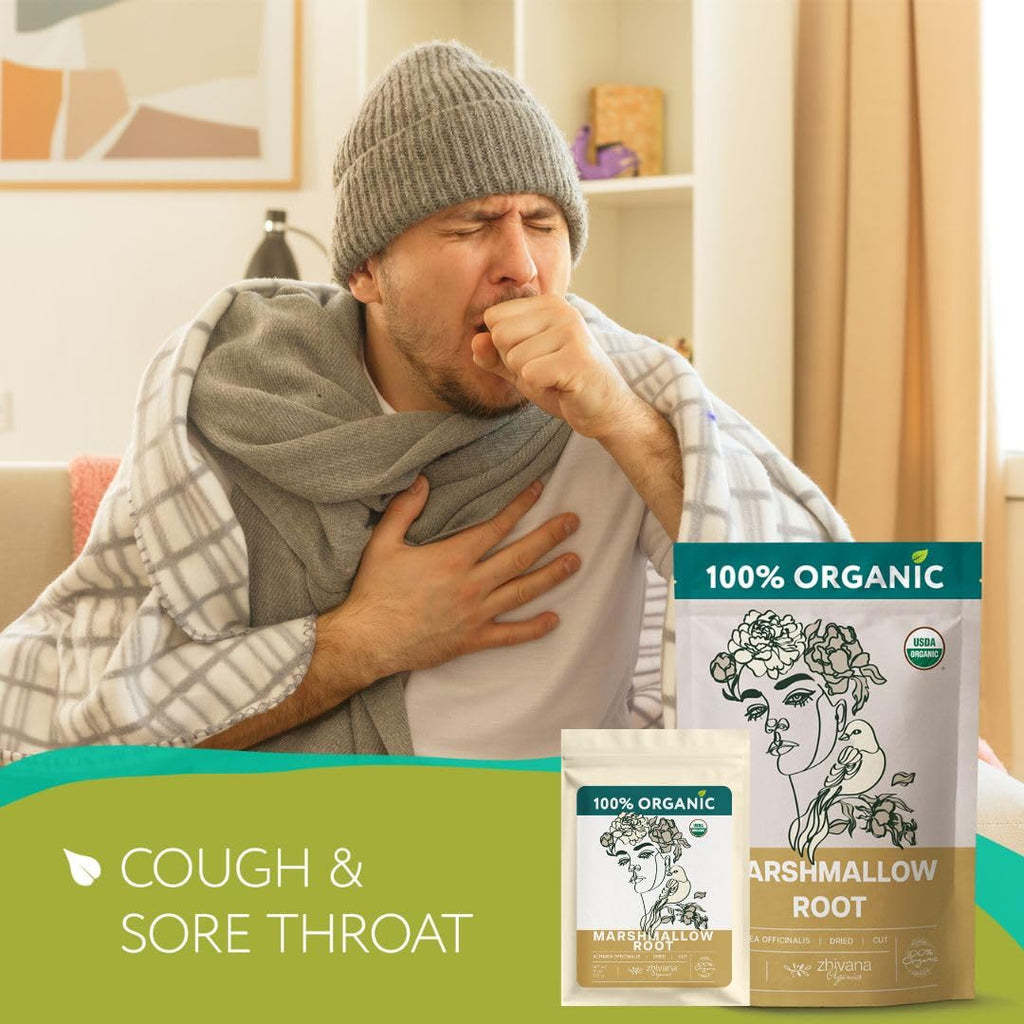soothing marshmallow root infusion