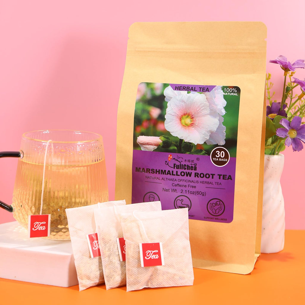 soothing marshmallow root tea bags