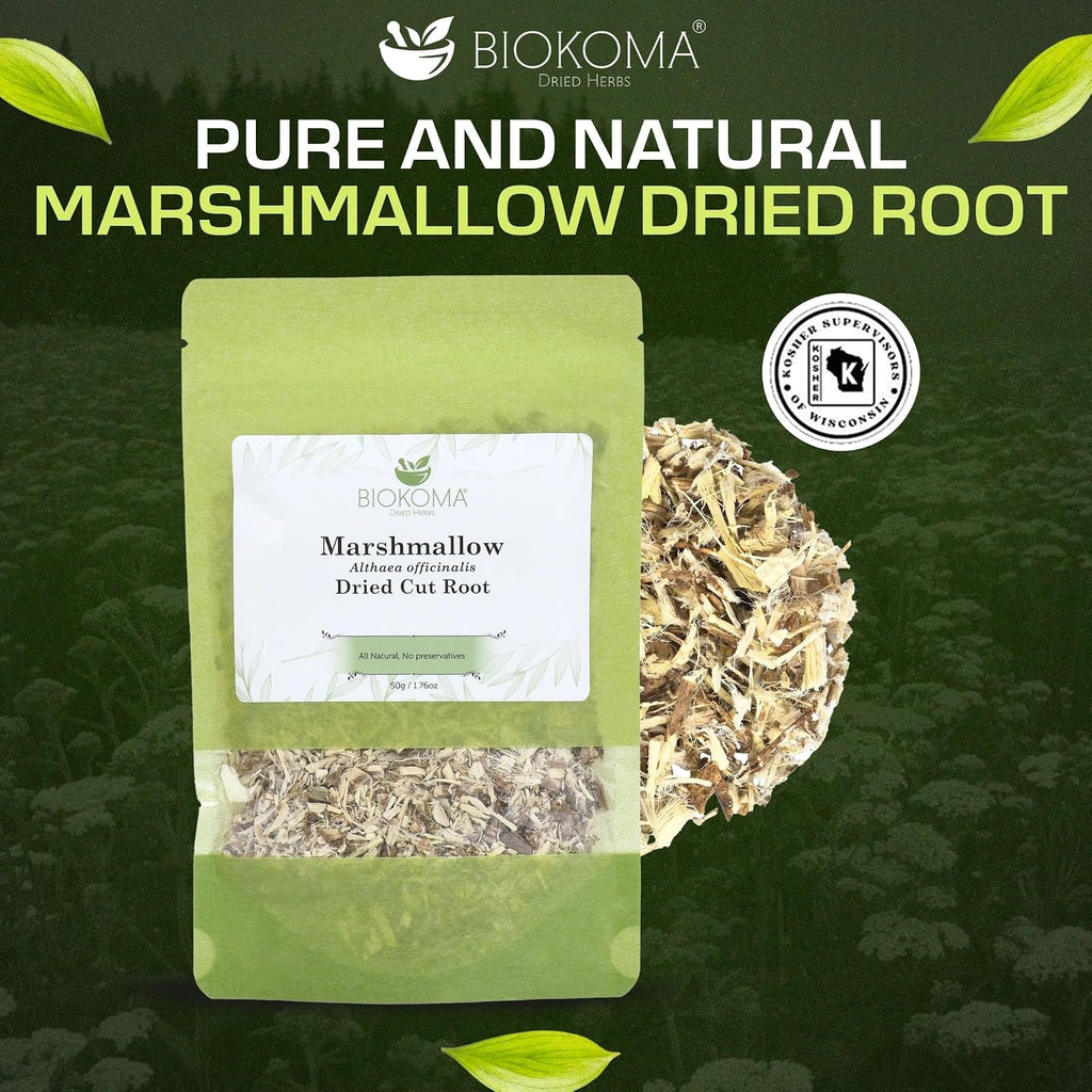 soothing marshmallow root tea blend