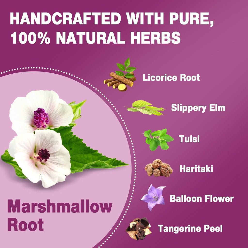 soothing marshmallow root tea experience