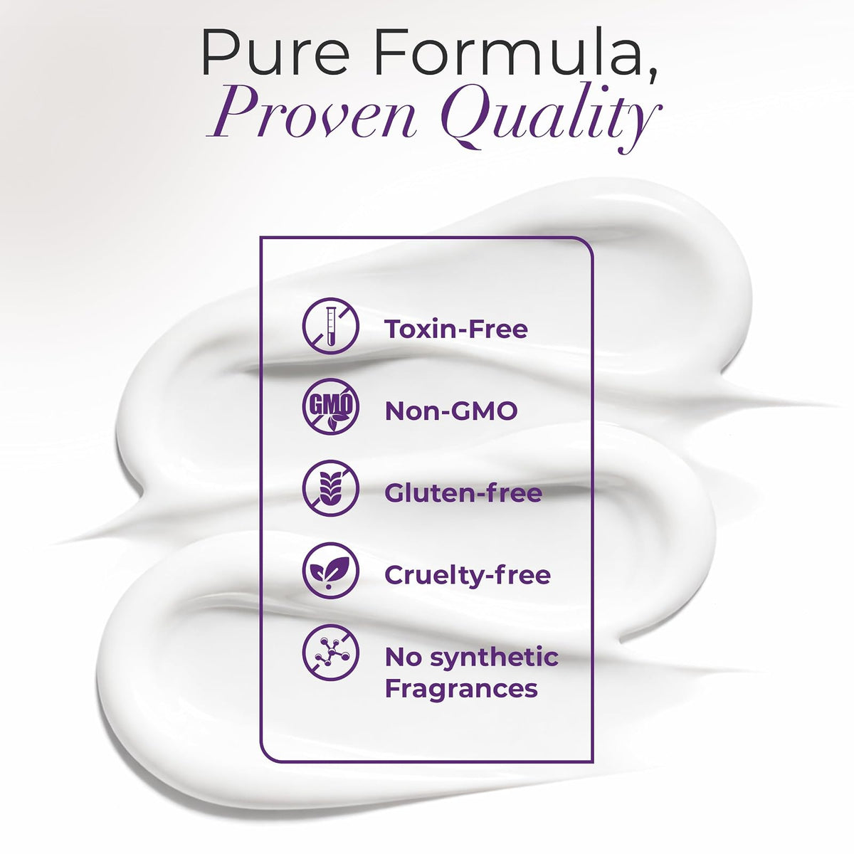 Soothing menopause cream with organic ingredients