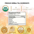Soothing menopause tea for women