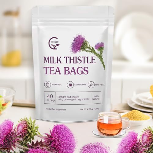 soothing milk thistle herbal tea