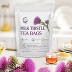 soothing milk thistle herbal tea