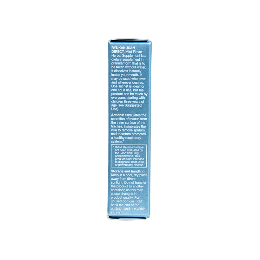 soothing mint flavour herbal supplement