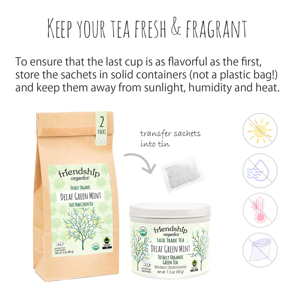 soothing mint herbal tea experience