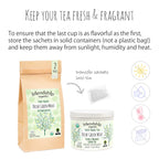 soothing mint herbal tea experience