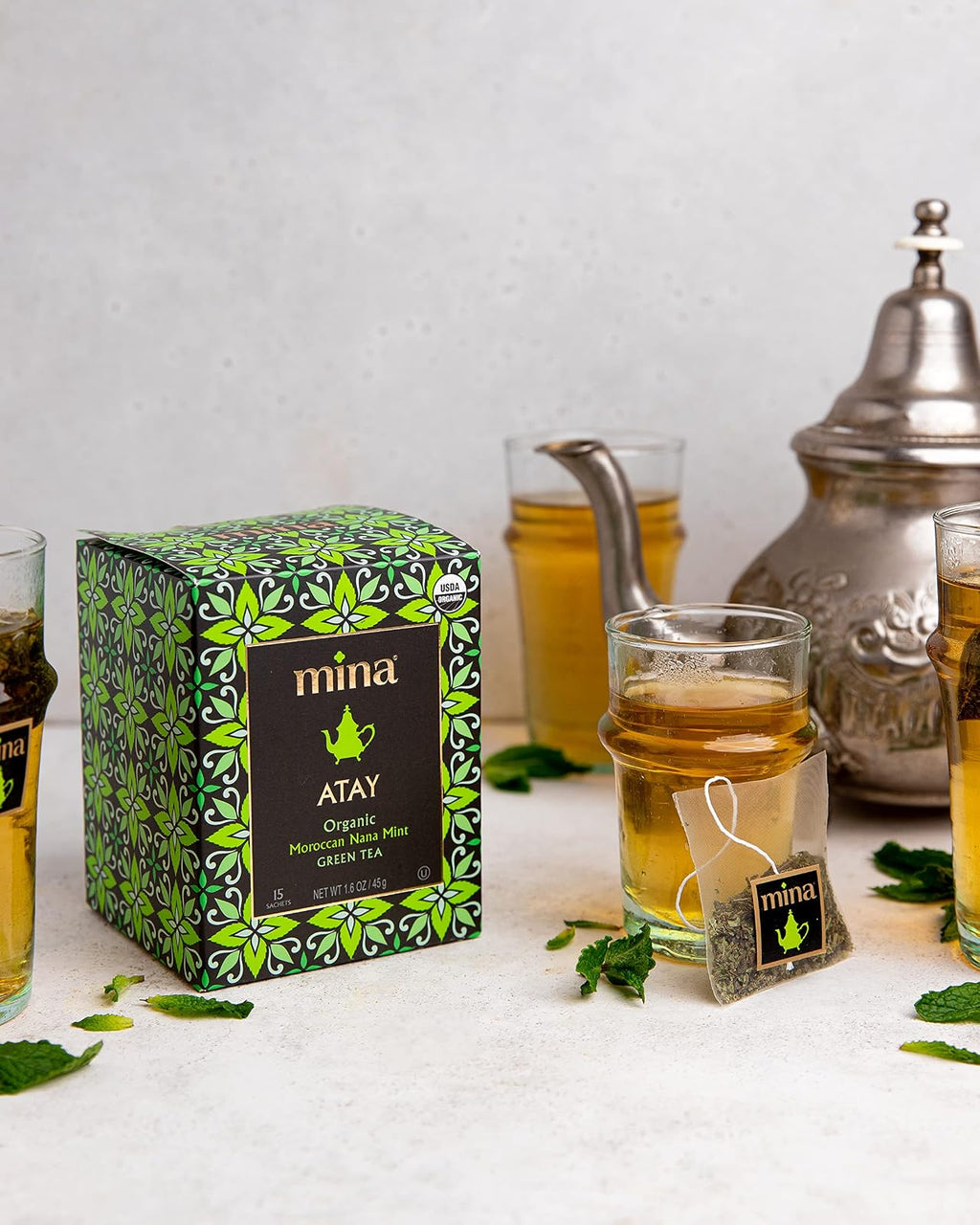 soothing mint tea for relaxation