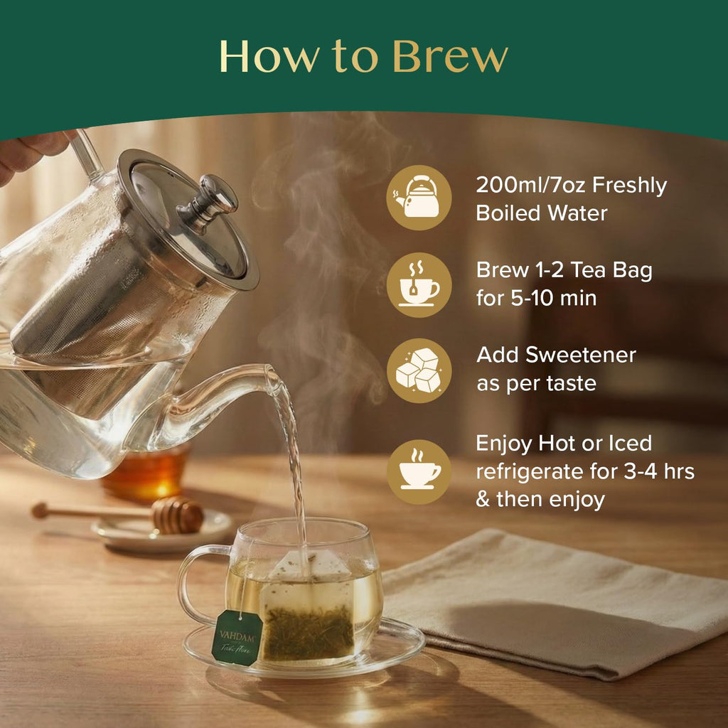soothing Moringa tea for relaxation