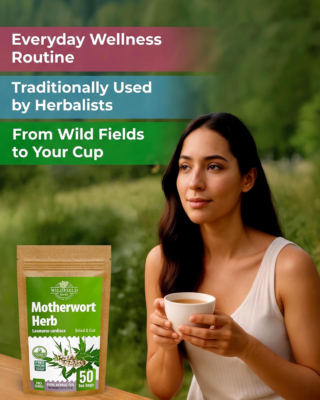 soothing motherwort tea for relaxation