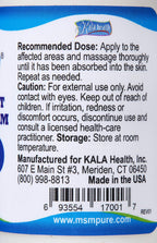 soothing msm cream for better sleep