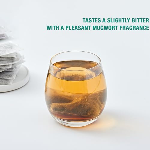 Soothing mugwort tea experience