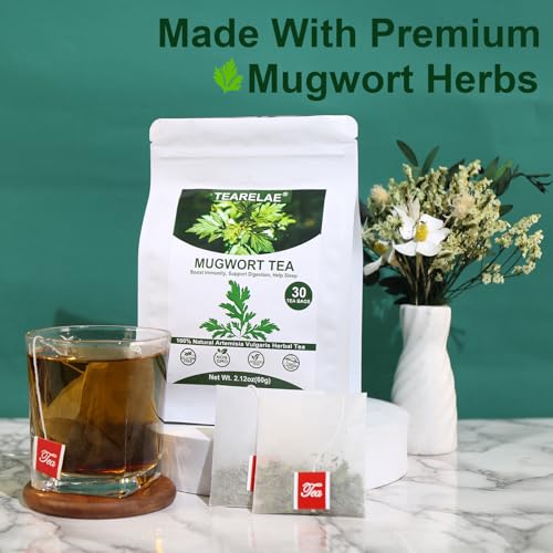 soothing mugwort tea for relaxation