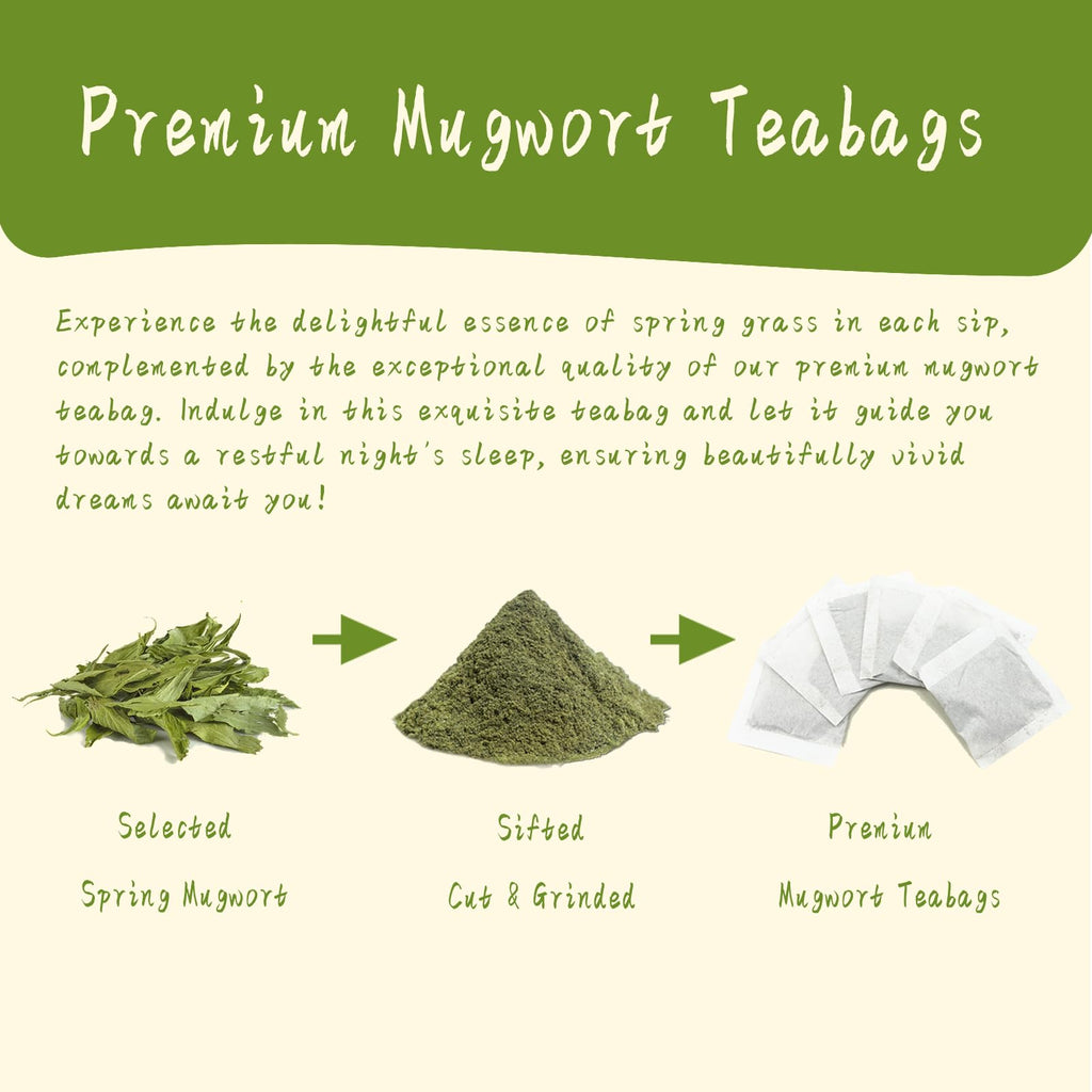 soothing mugwort tea for relaxation