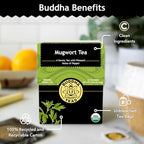 soothing mugwort tea for stress relief