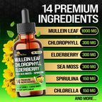 soothing mullein drops for respiratory health