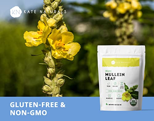 soothing mullein leaf for throat