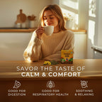soothing mullein leaf herbal infusion