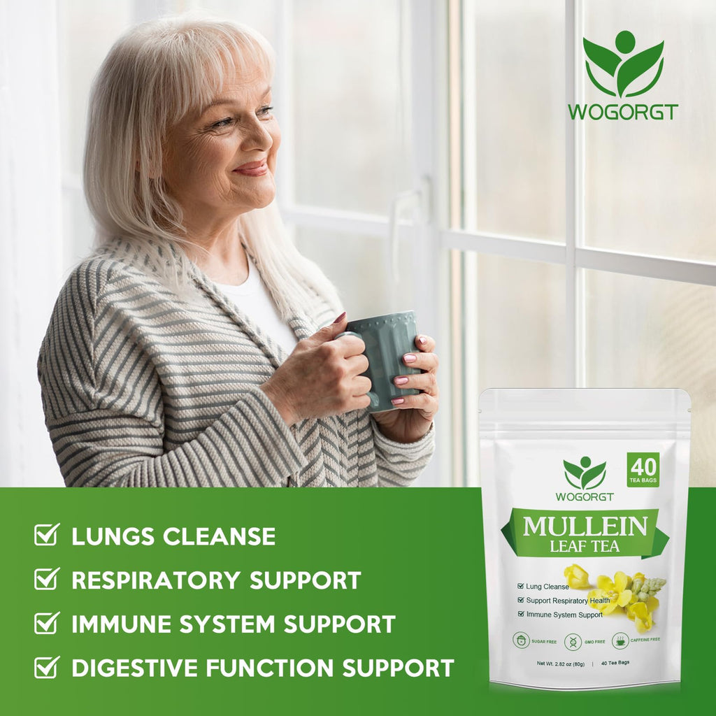 soothing mullein leaf infusion