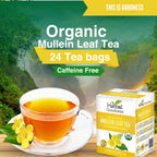 soothing mullein tea bags for wellness