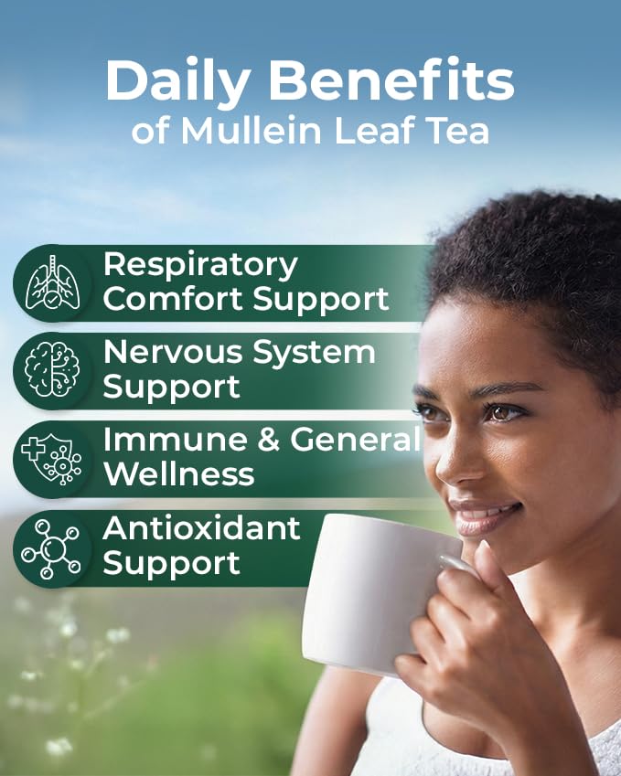soothing mullein tea for relaxation