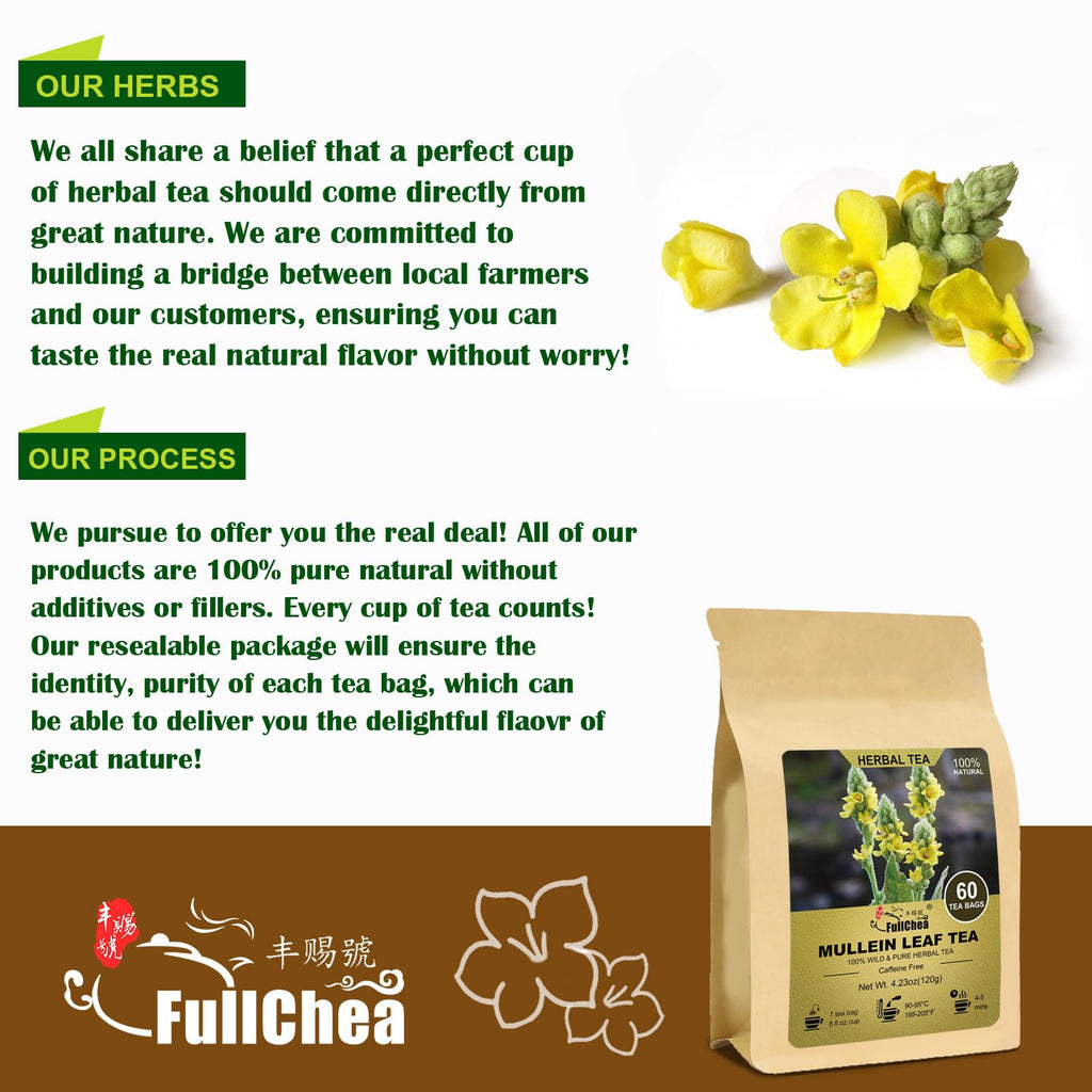 Soothing Mullein Tea for Relaxation