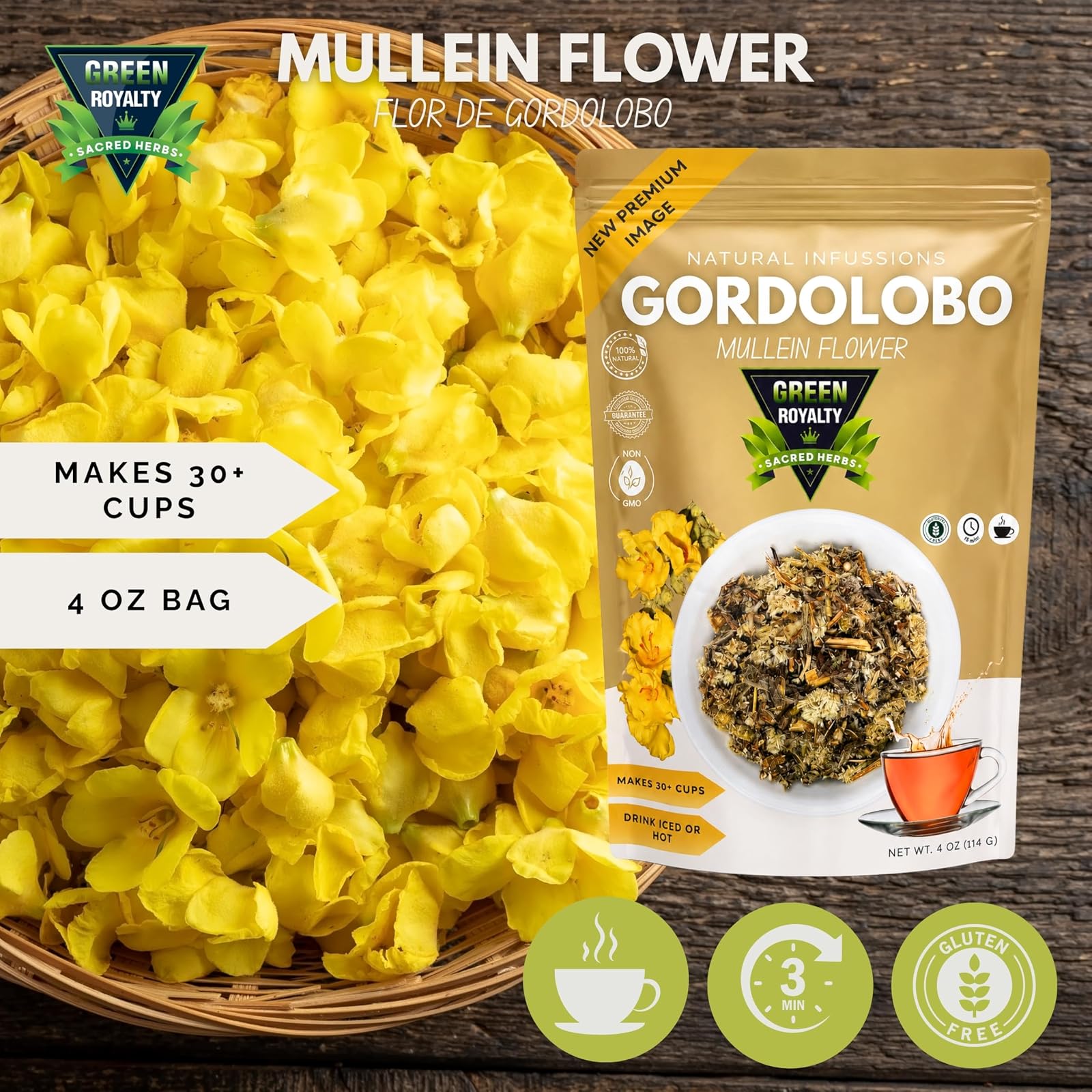 soothing mullein tea for wellness