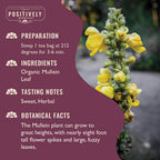 soothing mullein tea for wellness