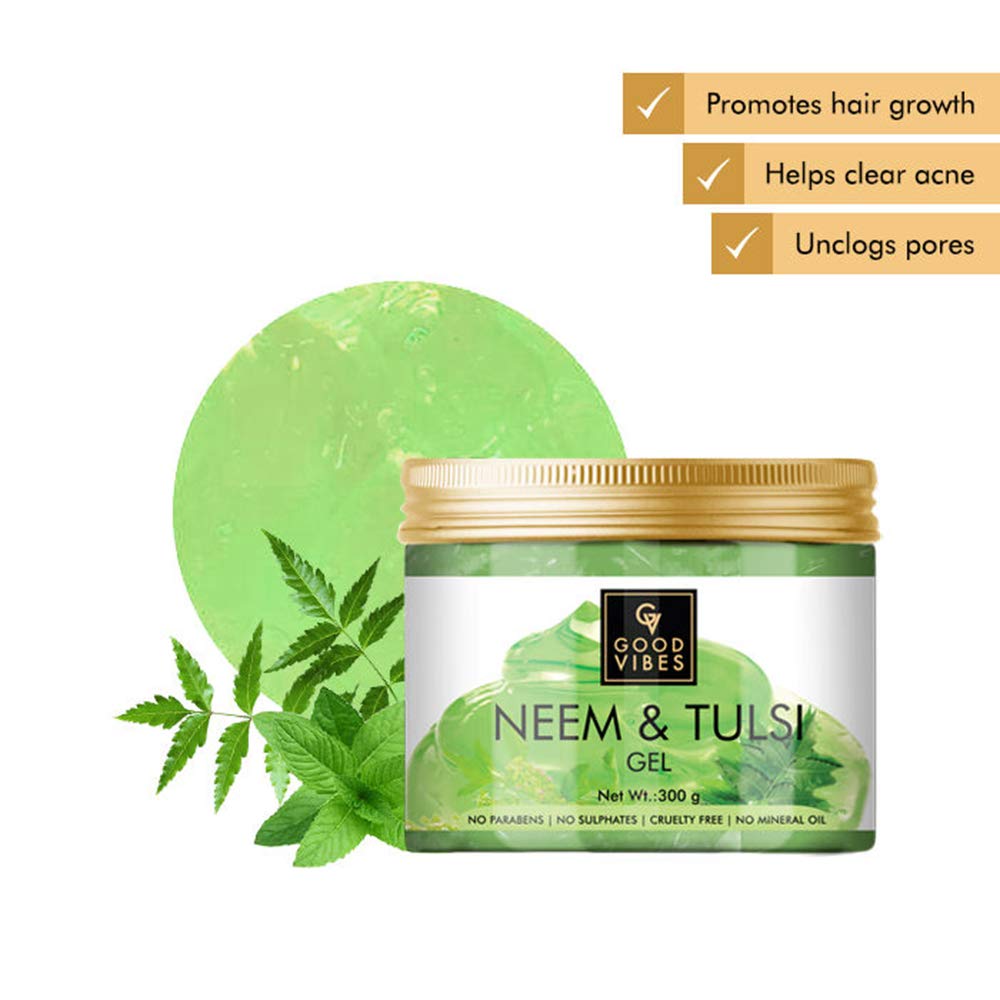 Soothing neem gel for acne