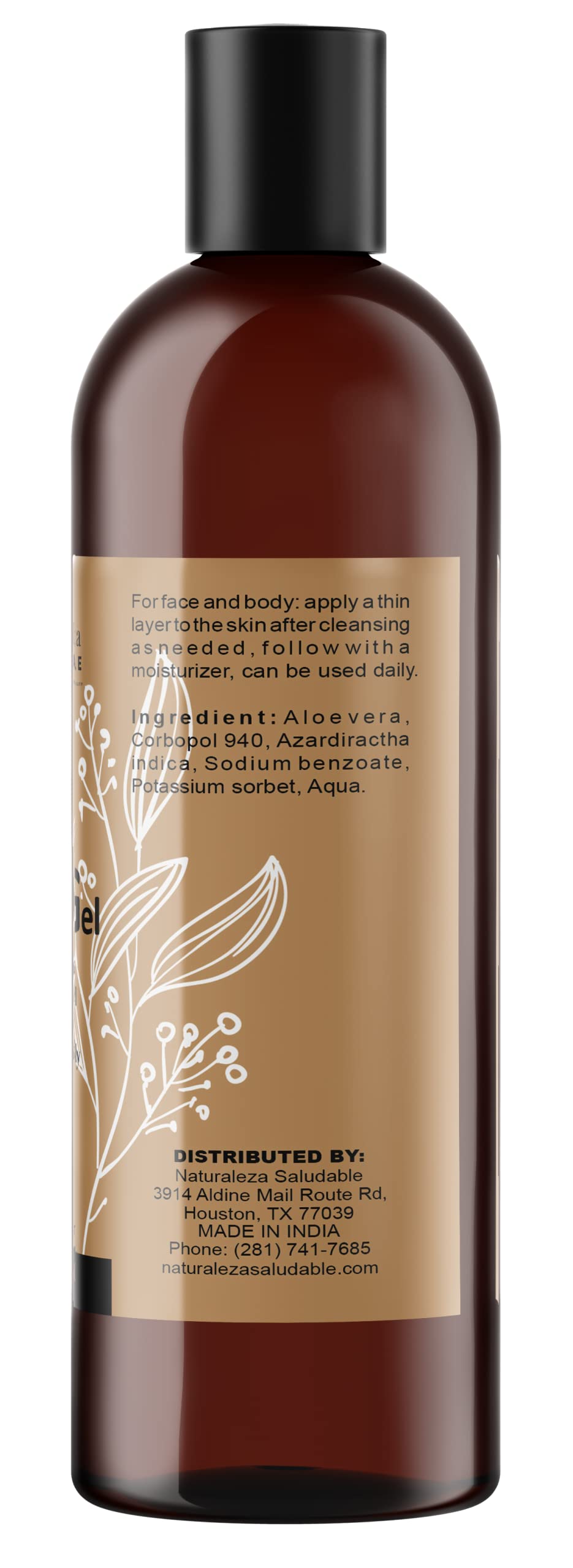 Soothing neem gel for skincare