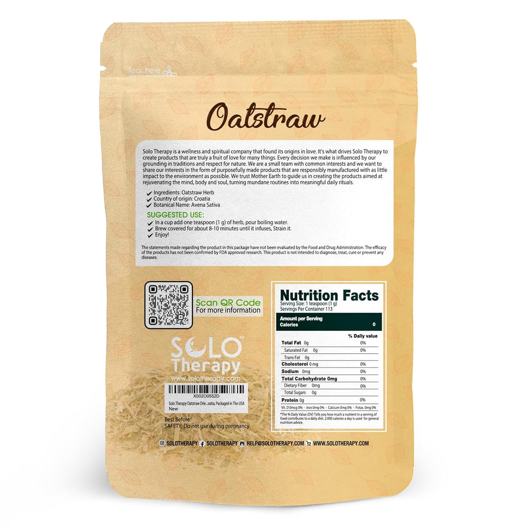 soothing oatstraw tea benefits