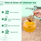 soothing oil reducing tea blend