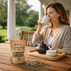 soothing olive leaf tea experience