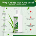 soothing organic aloe vera drink
