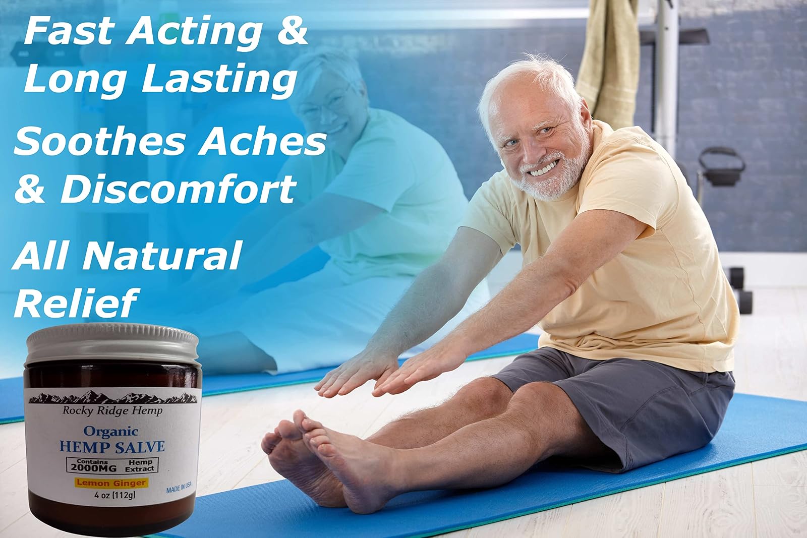 soothing organic balm for pain relief
