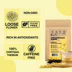soothing organic chrysanthemum infusion