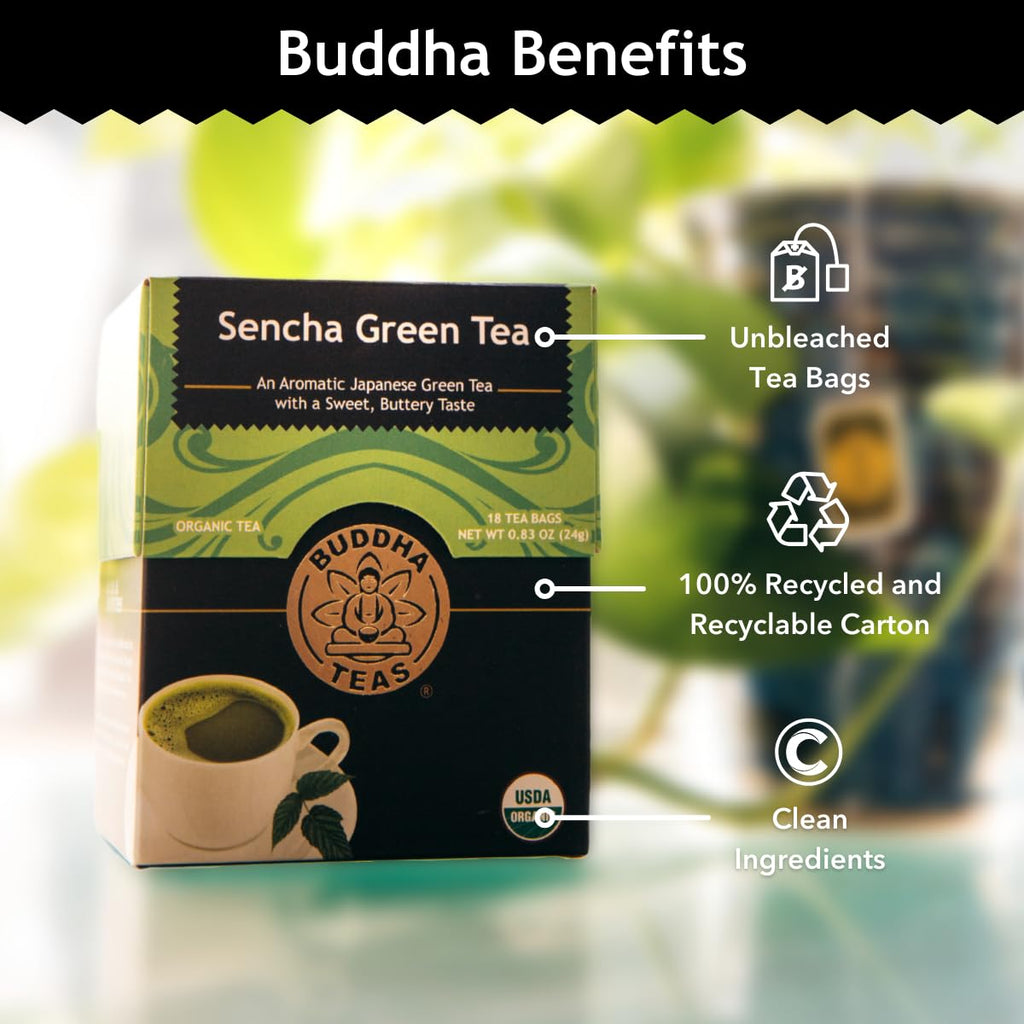 soothing organic green tea experience