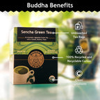 soothing organic green tea experience