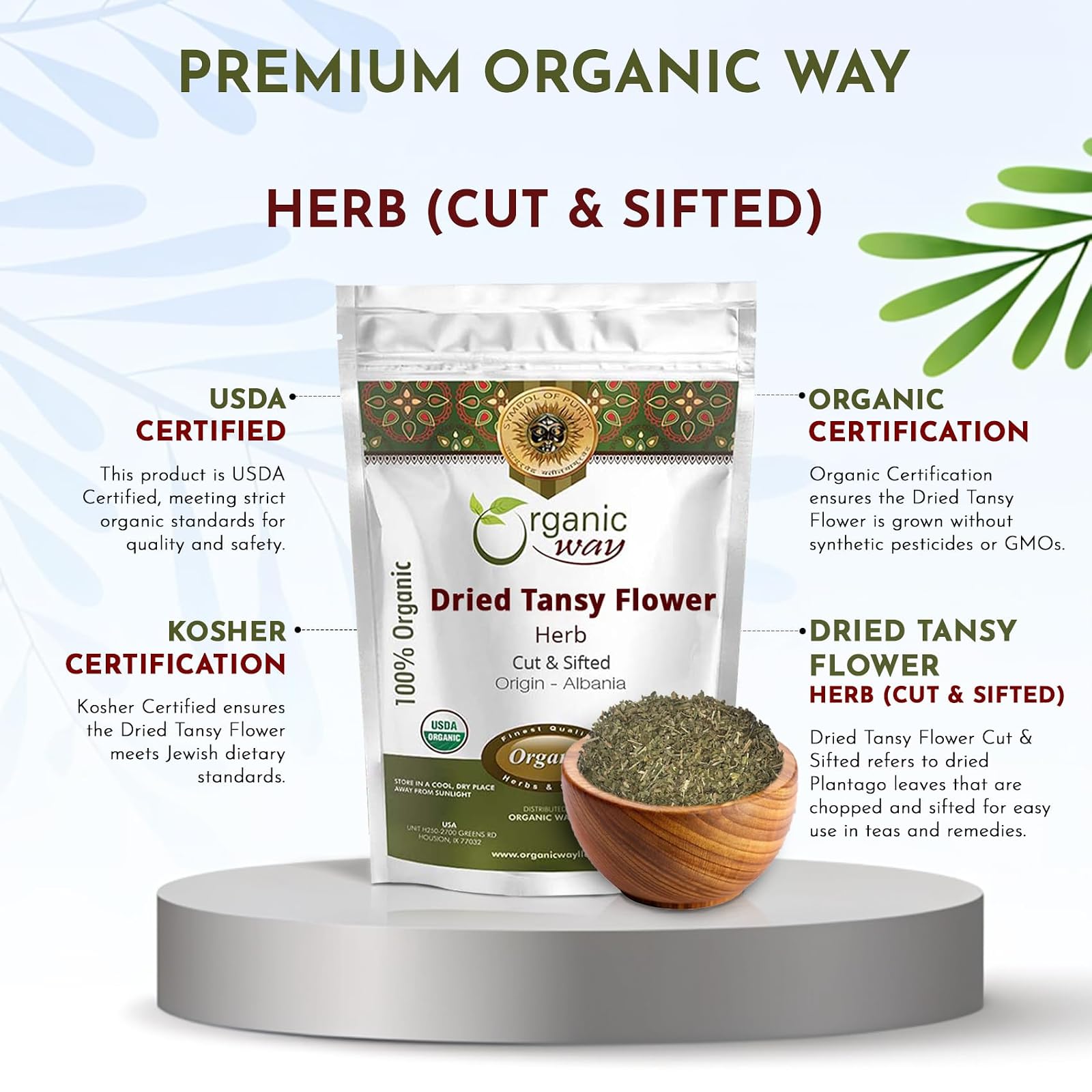soothing organic herbal tea