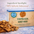 soothing Palo Azul herbal infusion